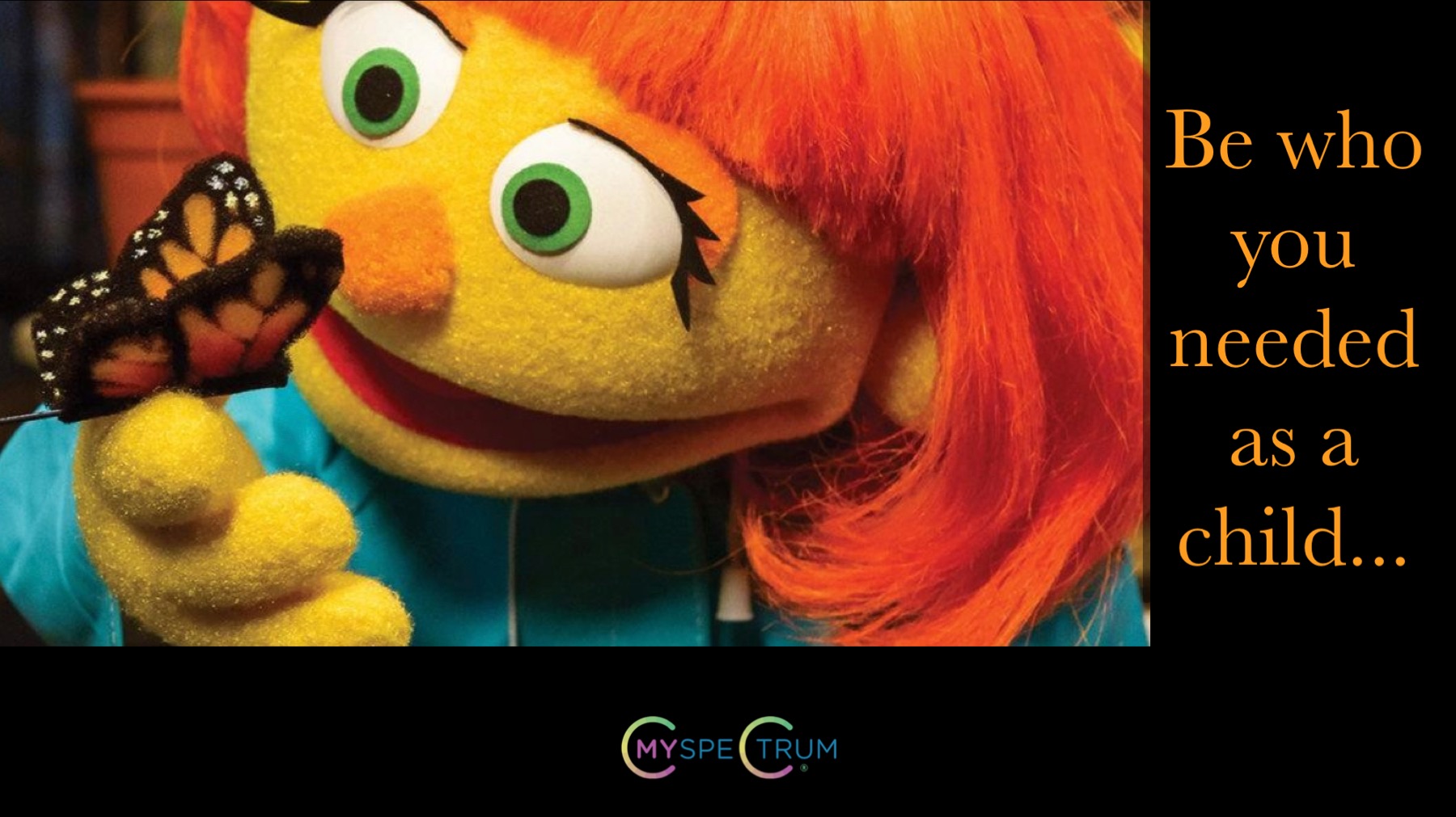 Julia on Sesame Street: Autism Shown in a Positive Light